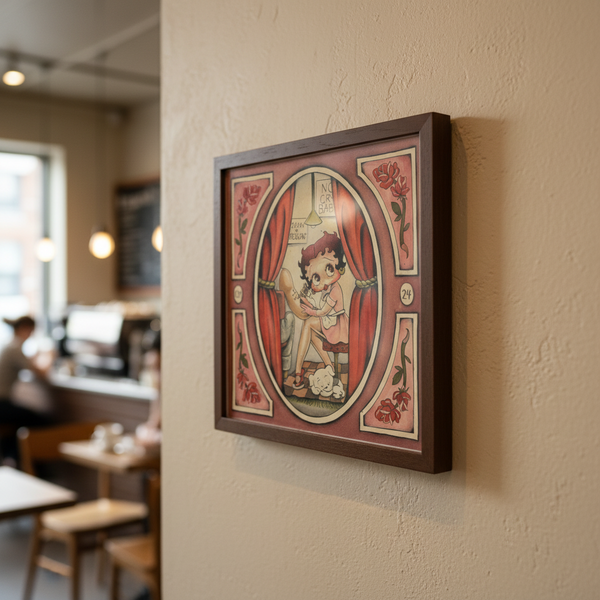 Court Mello – Betty Boop Watercolor Print – Tattoo Art – Mindzai Apparel