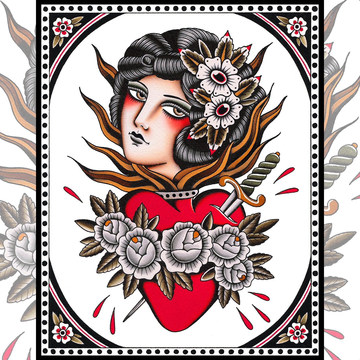Gaia Leone - "Devotion" Print | Powerful and Emotional Artwork ...