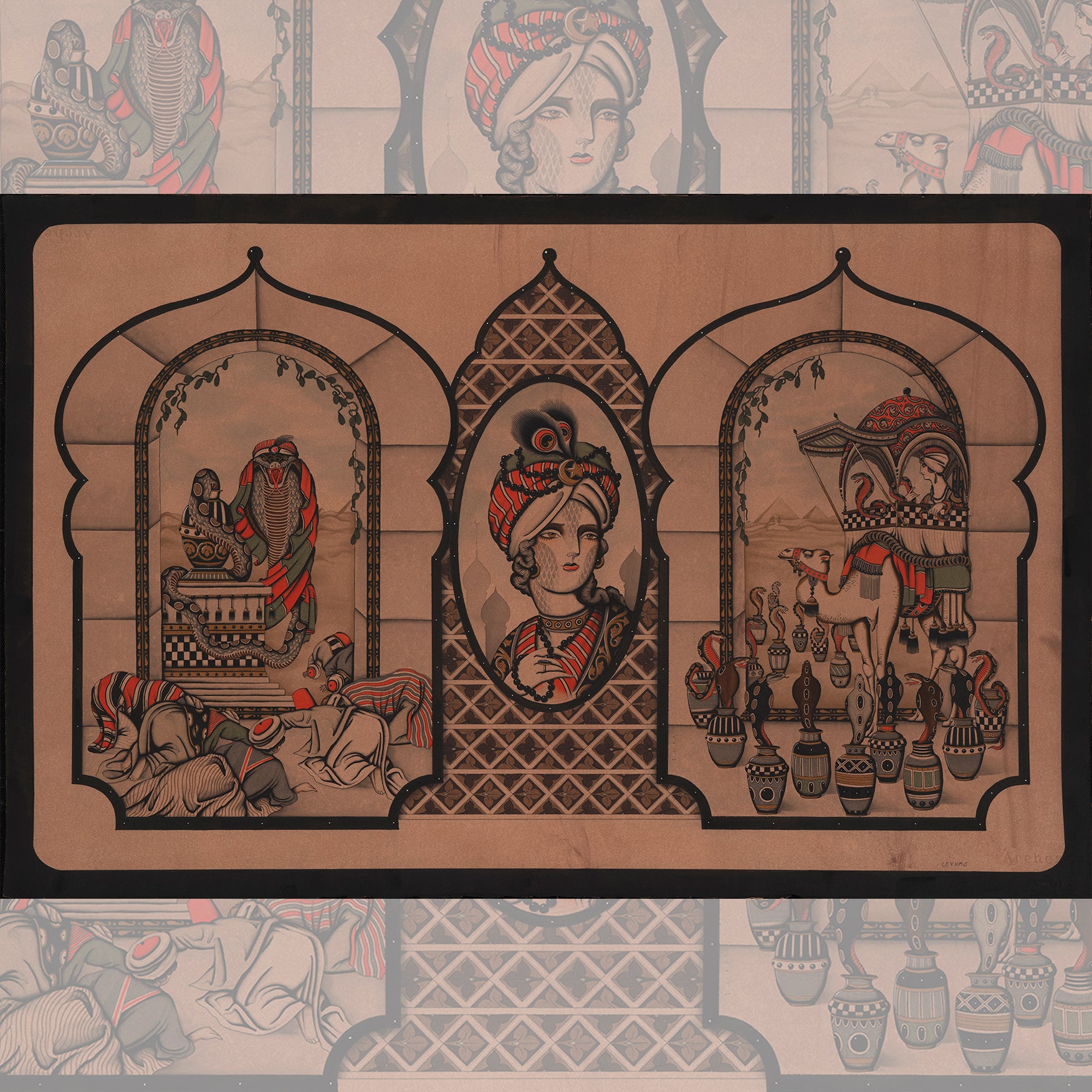 Nathan Leyvas Pouvoir Print | Modern Fine Art Giclée 26×40 – Mindzai ...