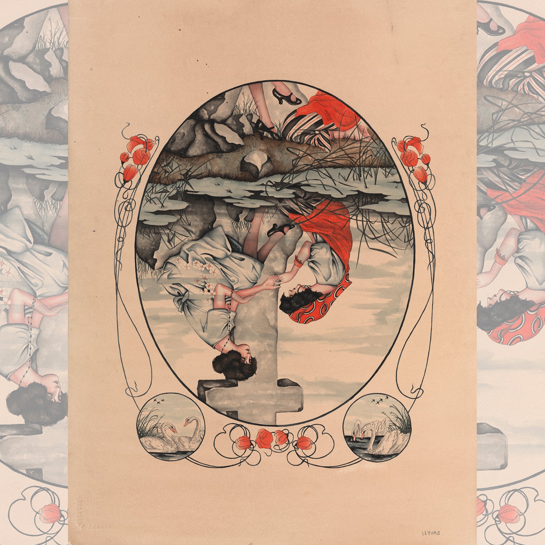 Swan Lake by Nathan Leyvas | Exclusive Limited-Edition Print – Mindzai ...