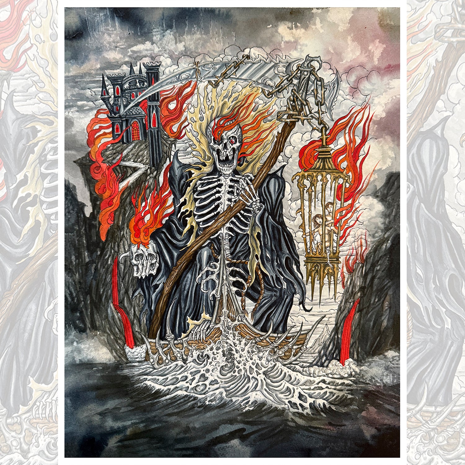 Aaron Hodges - The Reapers Keep – Mindzai Apparel