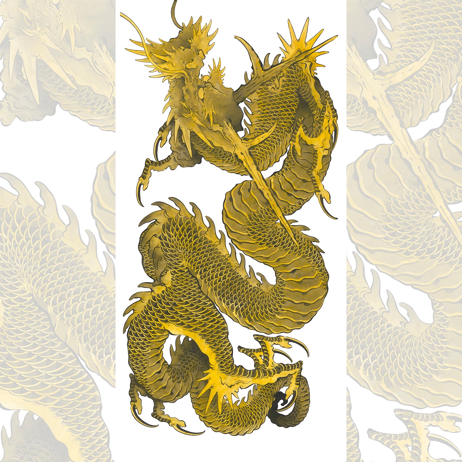 Bill Canales - Gold Dragon 02 – Mindzai Apparel