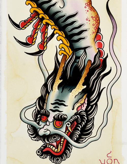 Jon Garber "Untitled" – 9x33 Giclée Print – Mindzai Apparel