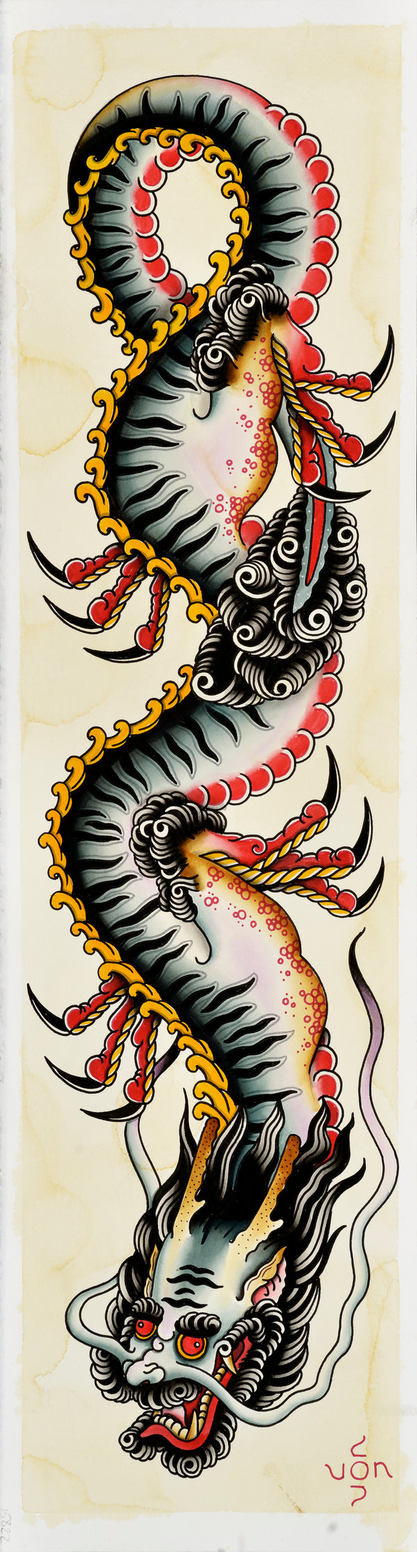 Jon Garber "Untitled" – 9x33 Giclée Print – Mindzai Apparel